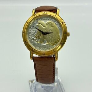 Waltham | Accessories | Waltham Collectables Us Half Dollar Coin Watch ...